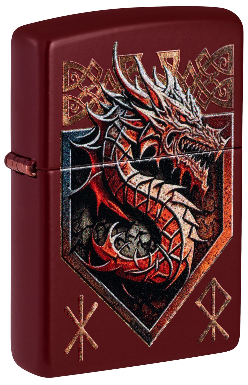 Zippo Dragon Shield Design Merlot Windproof Lighter – Tabasa Import ...