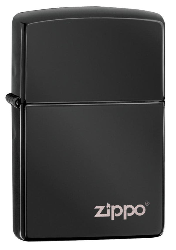 Classic High Polish Black Zippo Logo Windproof Lighter – Tabasa Import Export LTD SA de CV