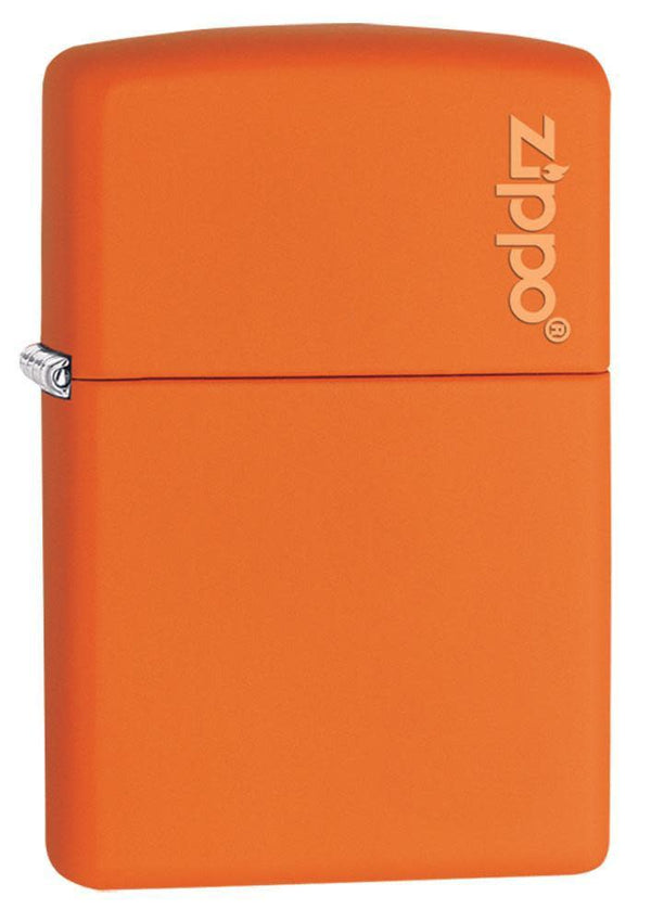 Classic Orange Matte Zippo Logo Windproof Lighter – Tabasa Import Export LTD SA de CV