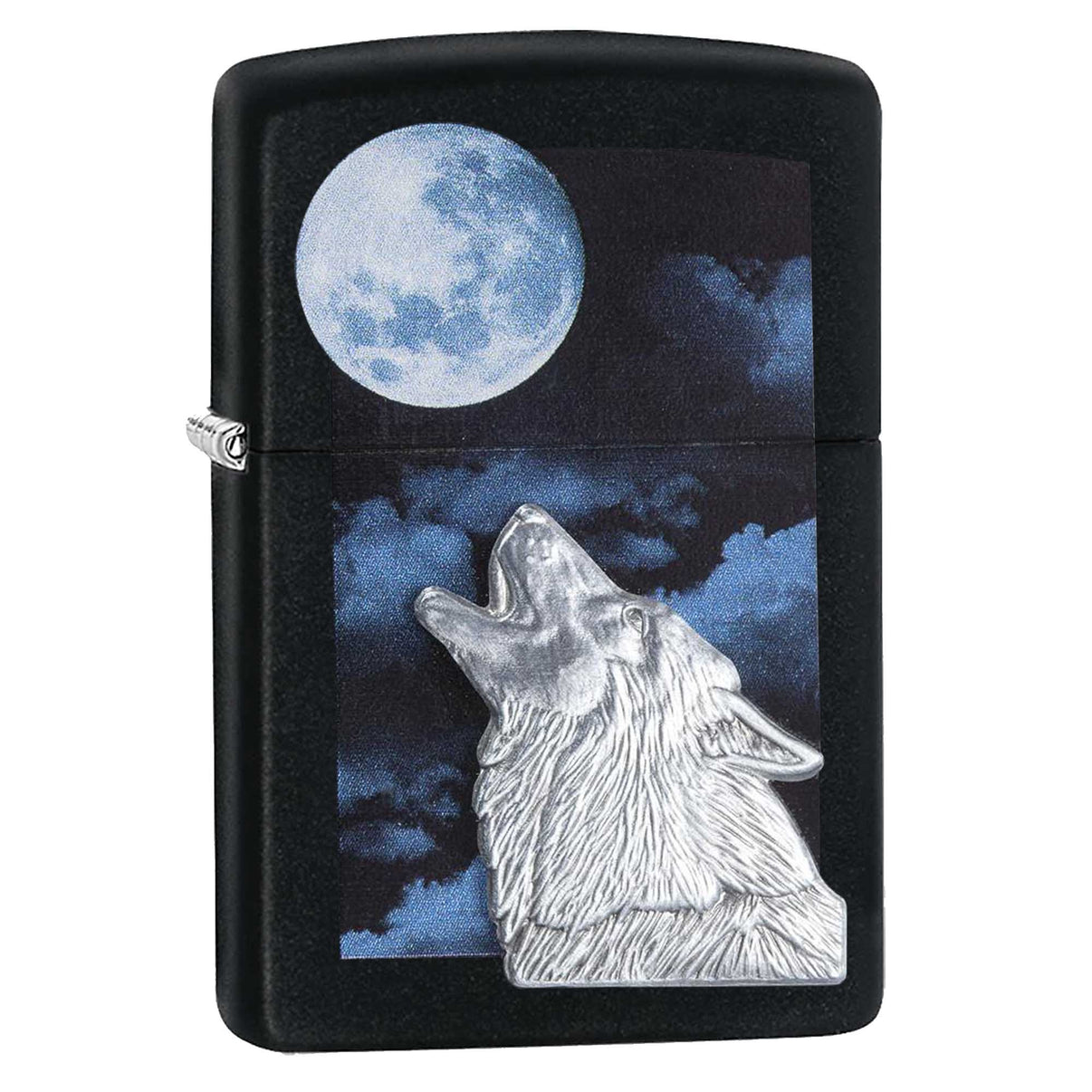 Blue Moon Howling Wold Emblem Windproof Lighter – Tabasa Import Export ...