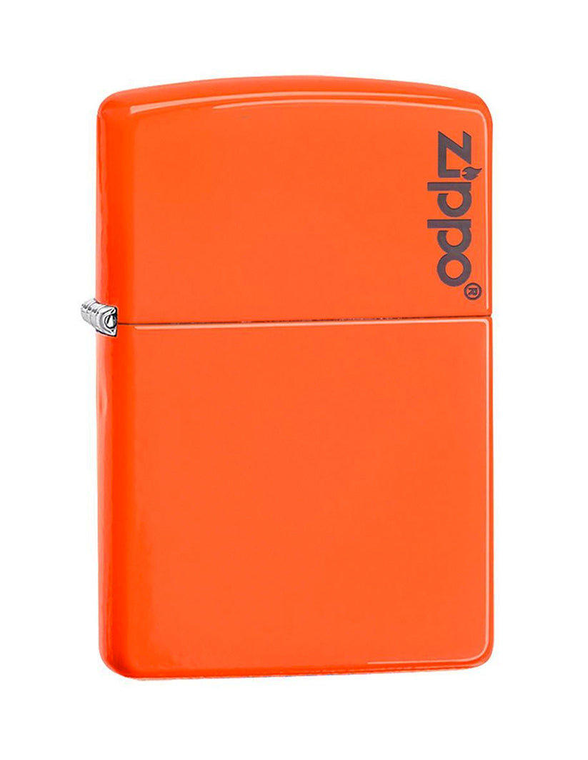 Zippo Logo Neon Orange Windproof Lighter – Tabasa Import Export LTD SA de CV