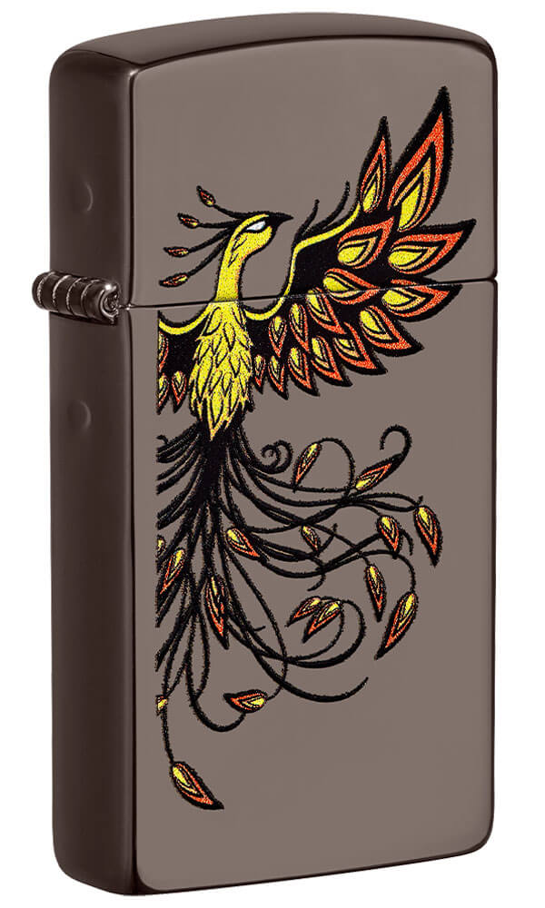 Slim® Phoenix Design Black Ice® Windproof Lighter – Tabasa Import ...