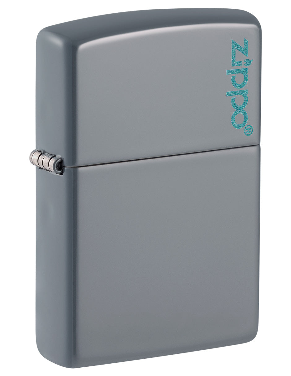 Classic Flat Grey Zippo Logo Windproof Lighter – Tabasa Import Export LTD SA de CV