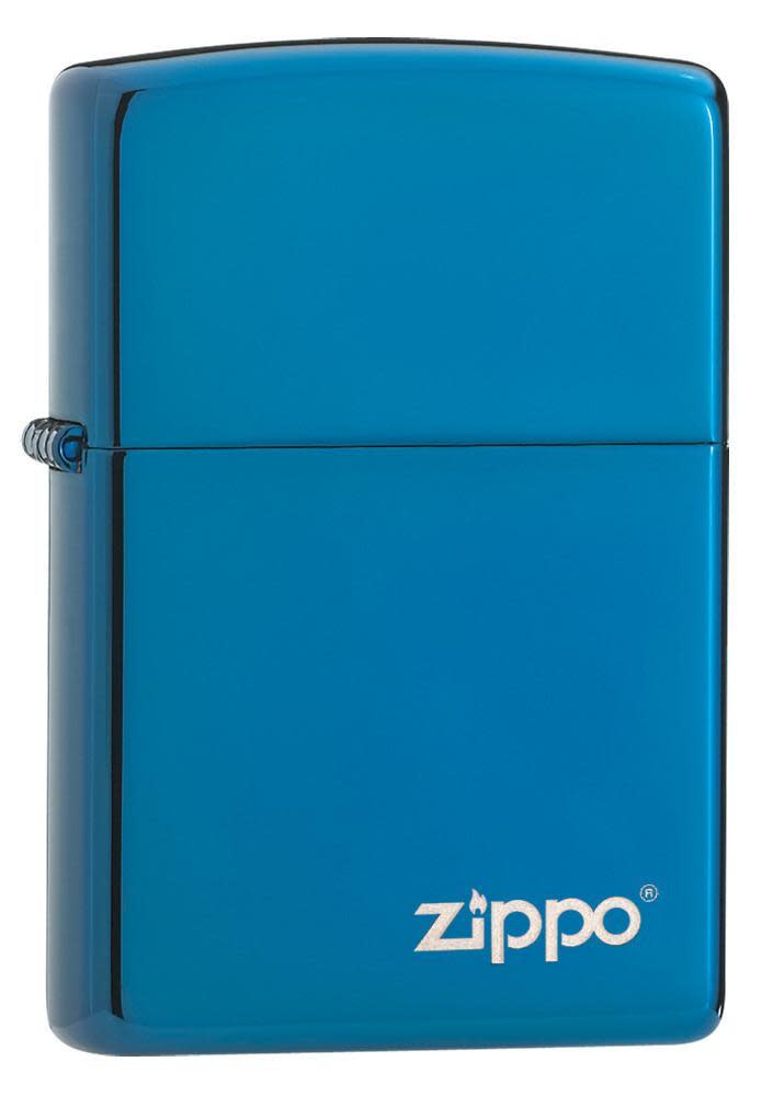Classic High Polish Blue Zippo Logo Windproof Lighter – Tabasa Import Export LTD SA de CV